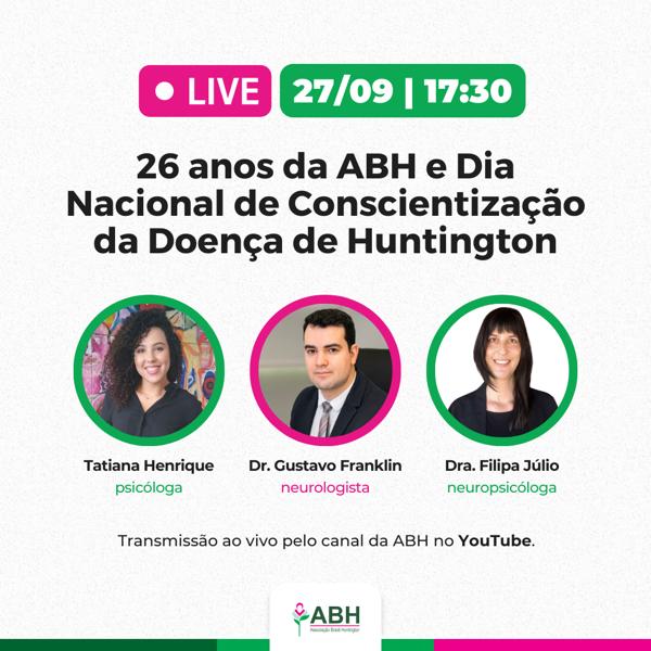 Live de 26 anos da ABH e de celebração do Dia Nacional da DH | ABH ...